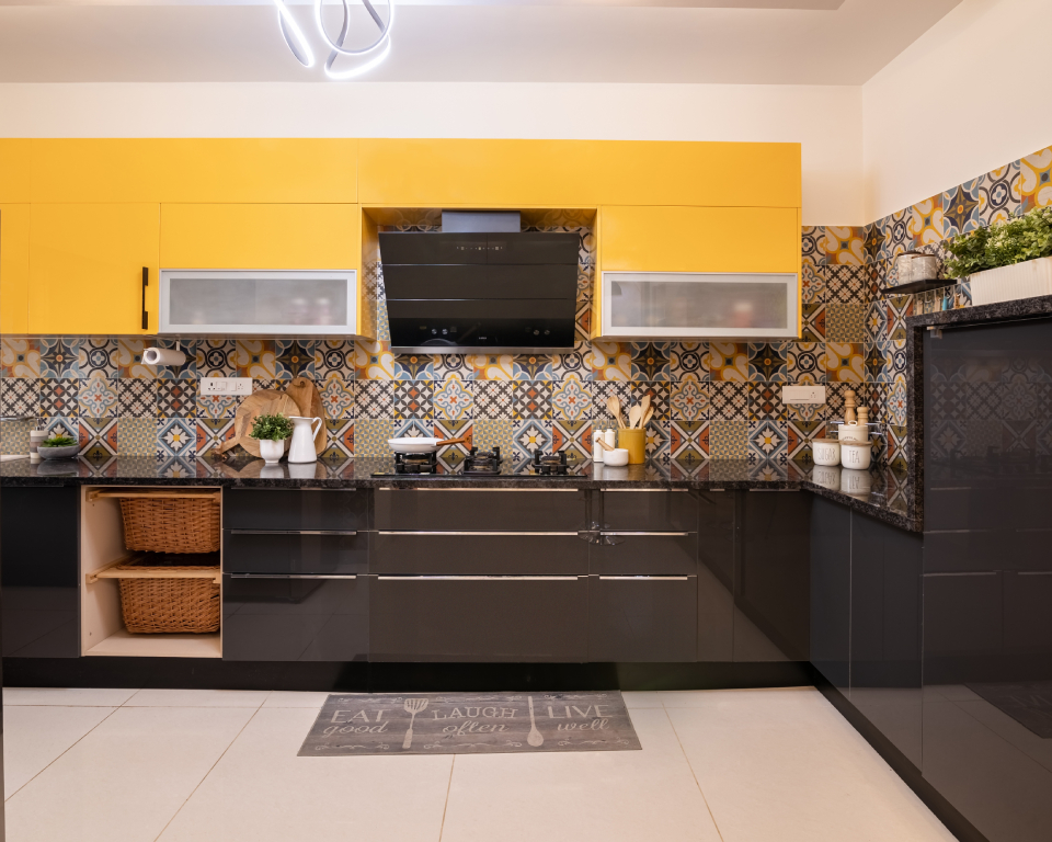 Mosaic Tiles Design For Modern Kitchens | Livspace