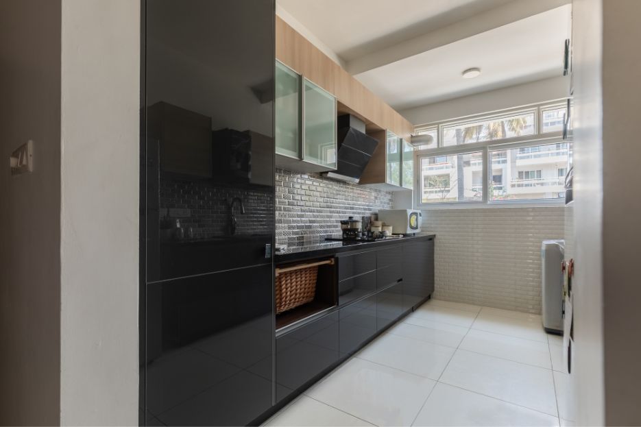 Sliding Window Glass Design For Kitchens | Livspace