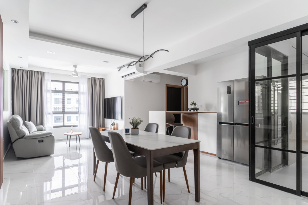 Gypsum Ceiling Design With Strip Lighting | Livspace