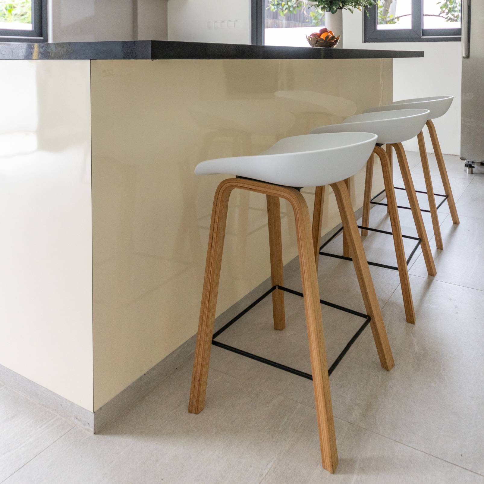 Modern Beige Rectangular Tile Flooring - 600x300 mm | Livspace