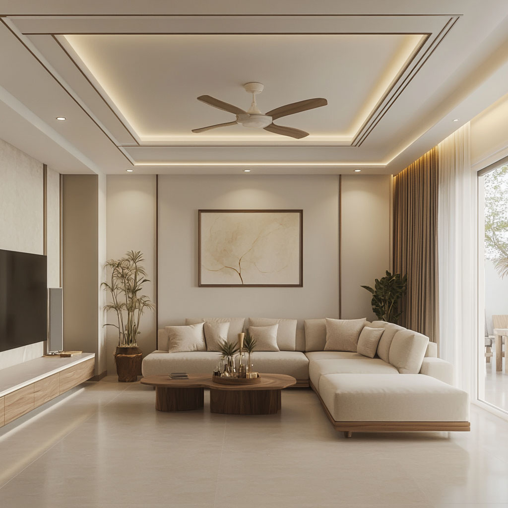 Contemporary Brown Wall Trim Wall Design for Bedrooms and Living Rooms ...