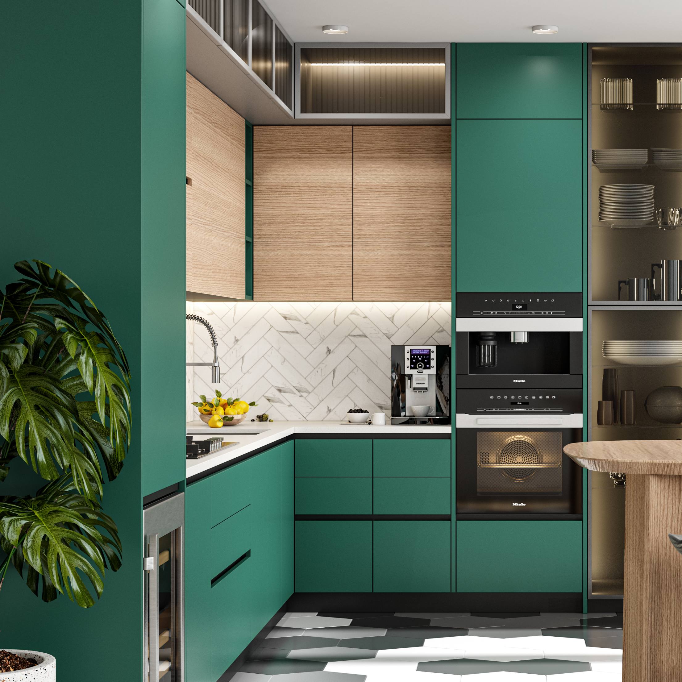 Low-Maintenance And Durable Kitchen Laminates Design | Livspace