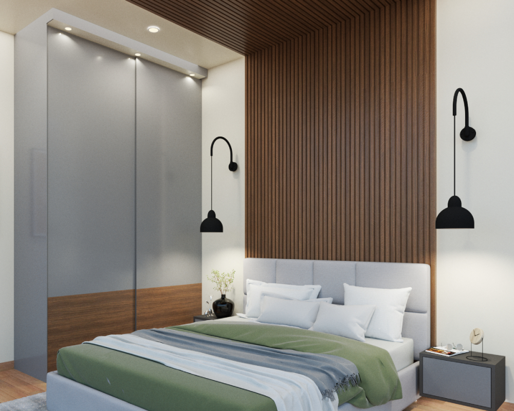 Water-Resistant Wall Design For Bed Back Walls | Livspace