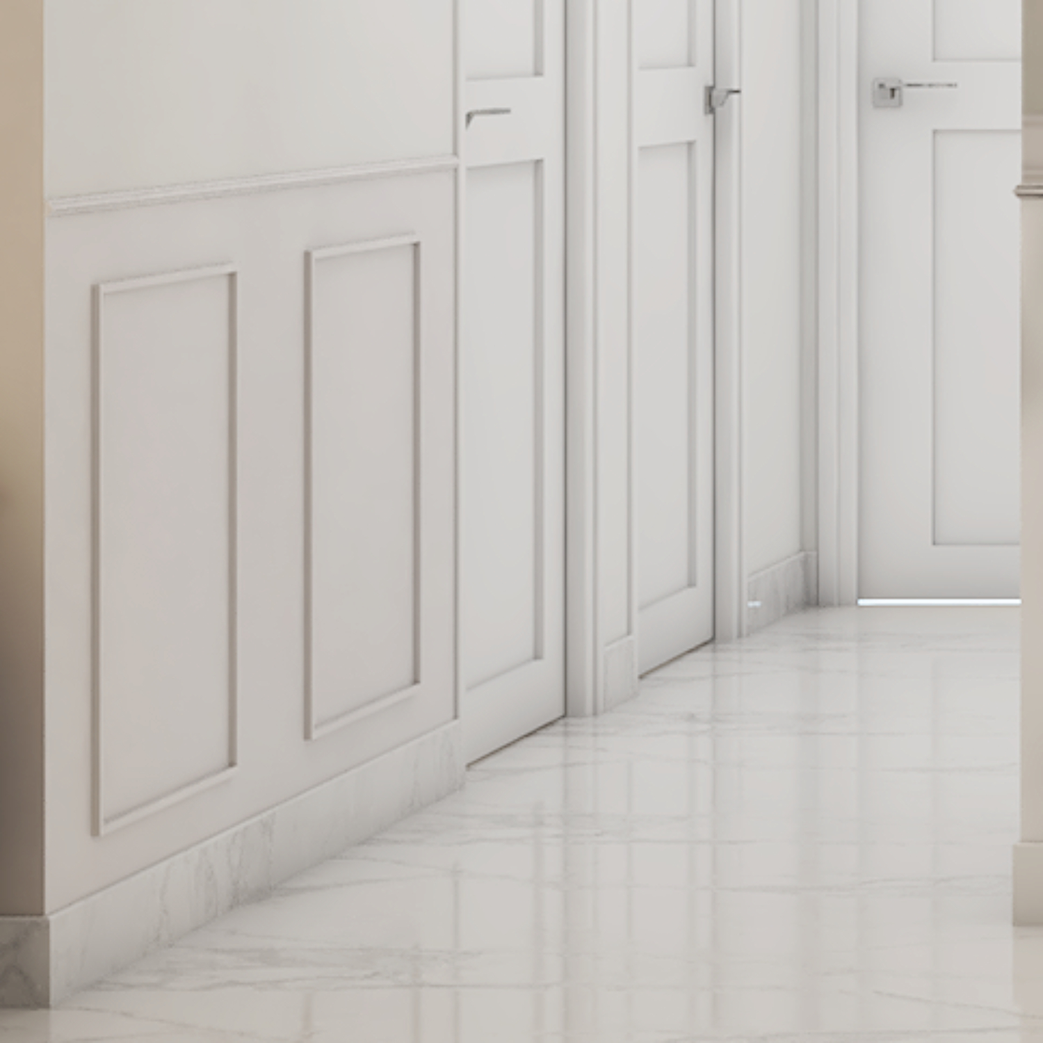 Moisture-Resistant Wall Design With Added Padding | Livspace