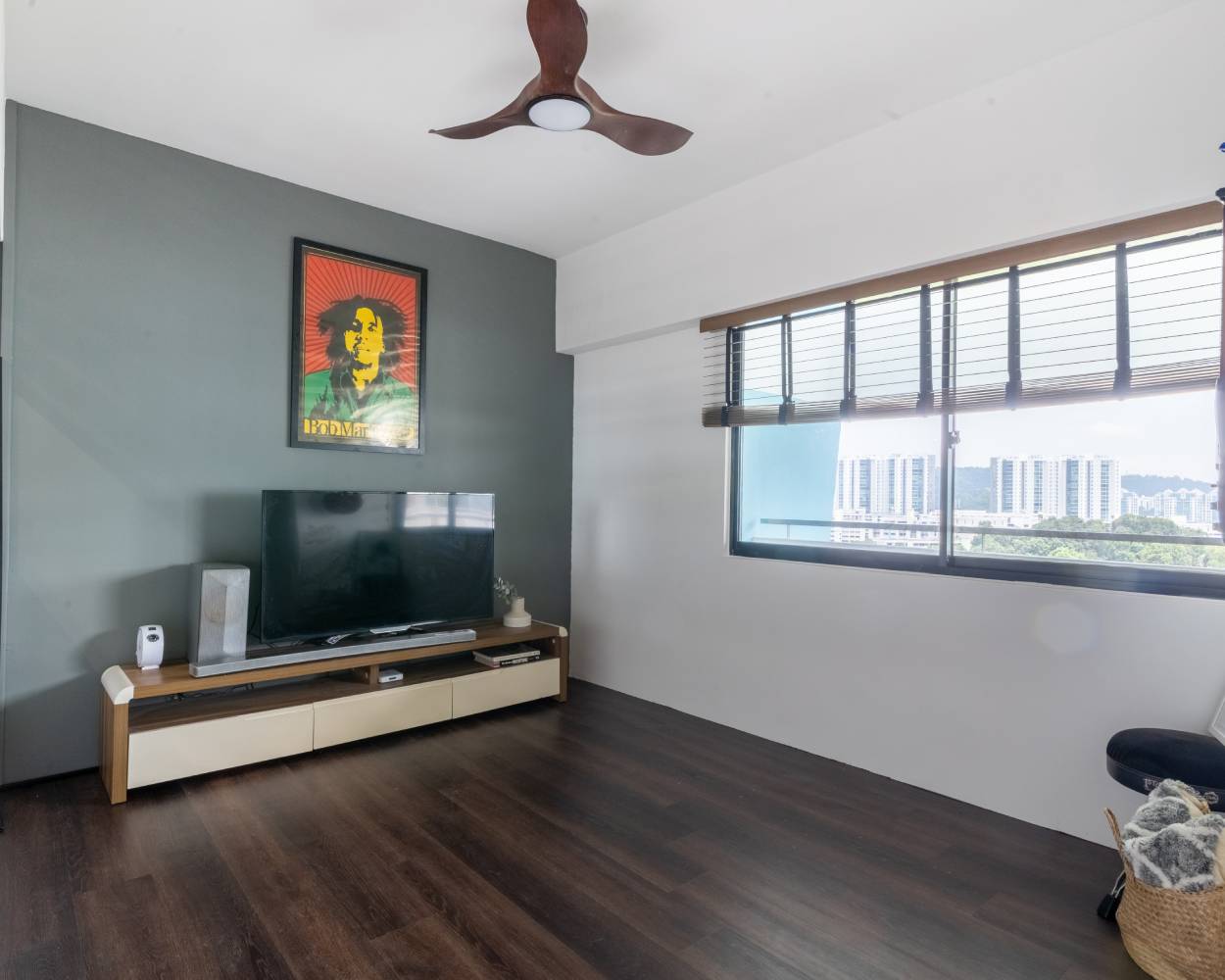 Modern Rectangular Flooring Design In Brown | Livspace