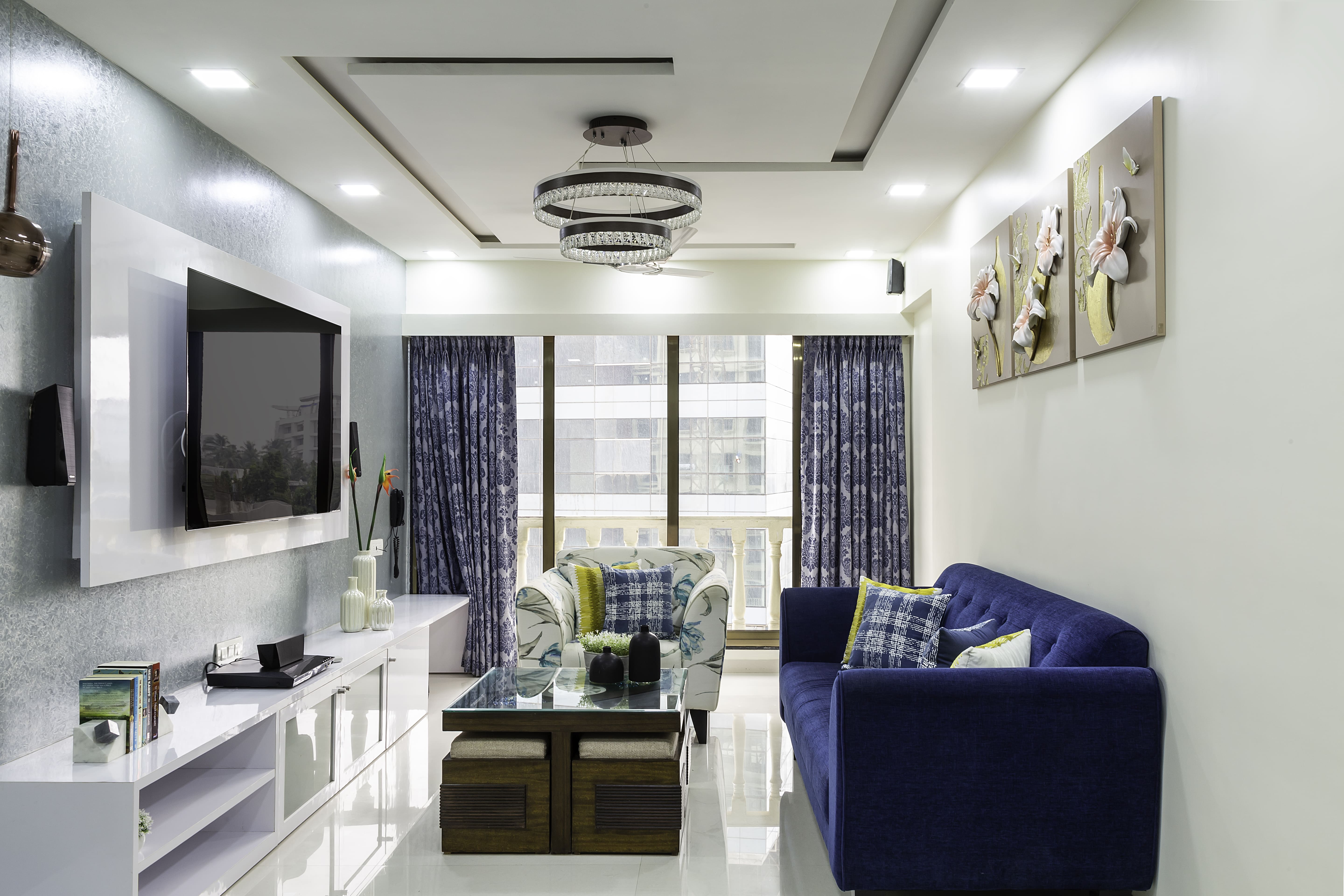 House Design For 2-BHK Mumbai Flat | Livspace
