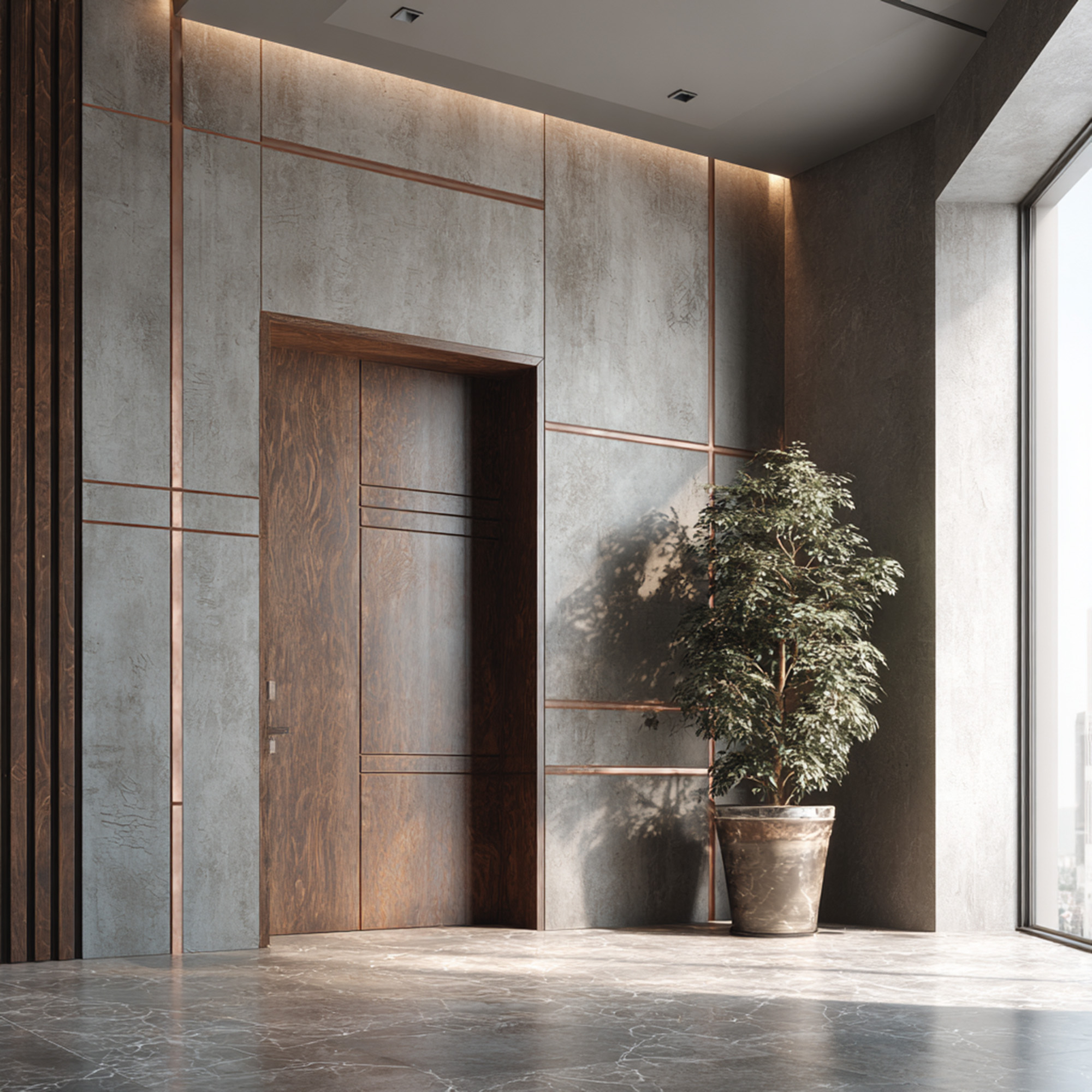 Oversized Modern Door Single Design With Swing Function | Livspace