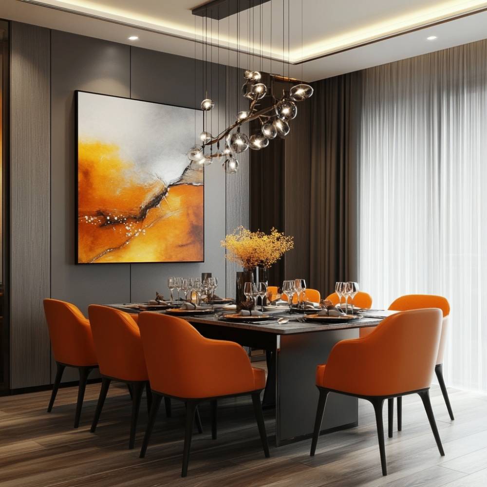 Single Layer Modern False Ceiling Design with Paint Finish | Livspace