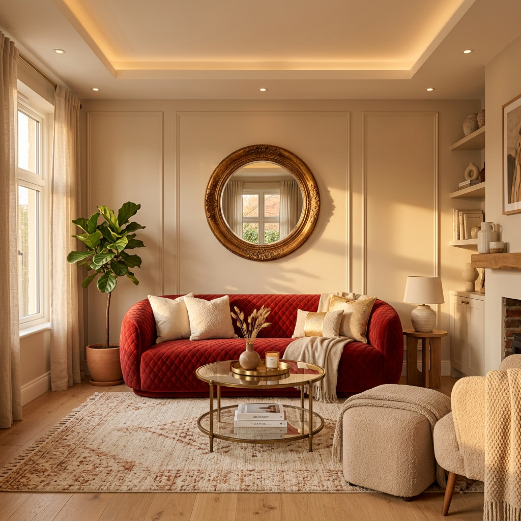 Modern Gypsum False Ceiling Design with Peripheral Layout and Paint ...