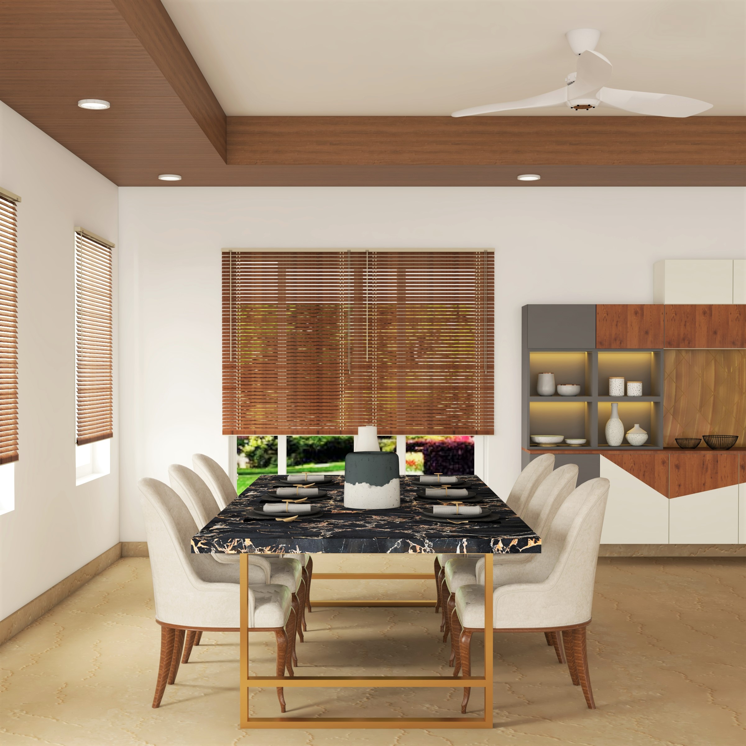 Transform Your Room with a Wooden False Ceiling| Livspace