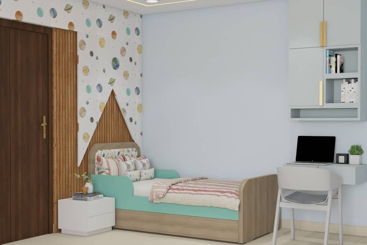 Compact Kid's Bedroom Design| Livspace