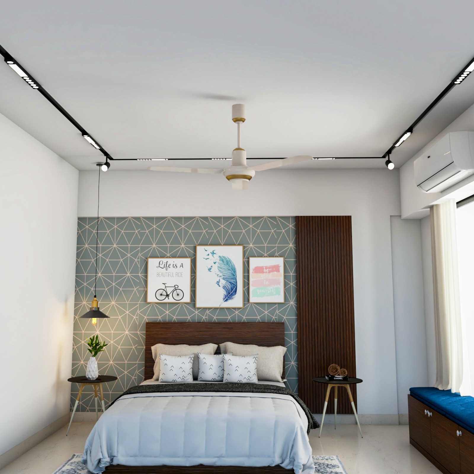 Track light for bedroom store