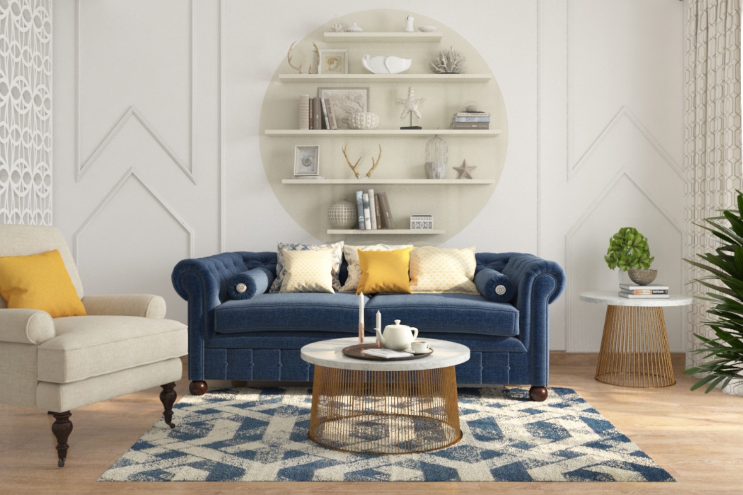 Customizable Contemporary Wall Trims with Paint Wall Design in Light ...