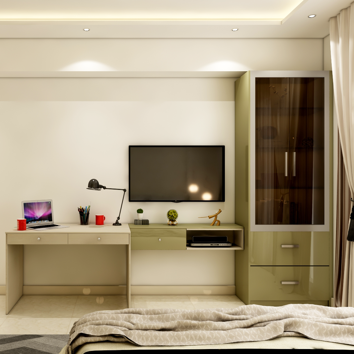 Contemporary Multifunctional Guest Room Design Ideas | Livspace