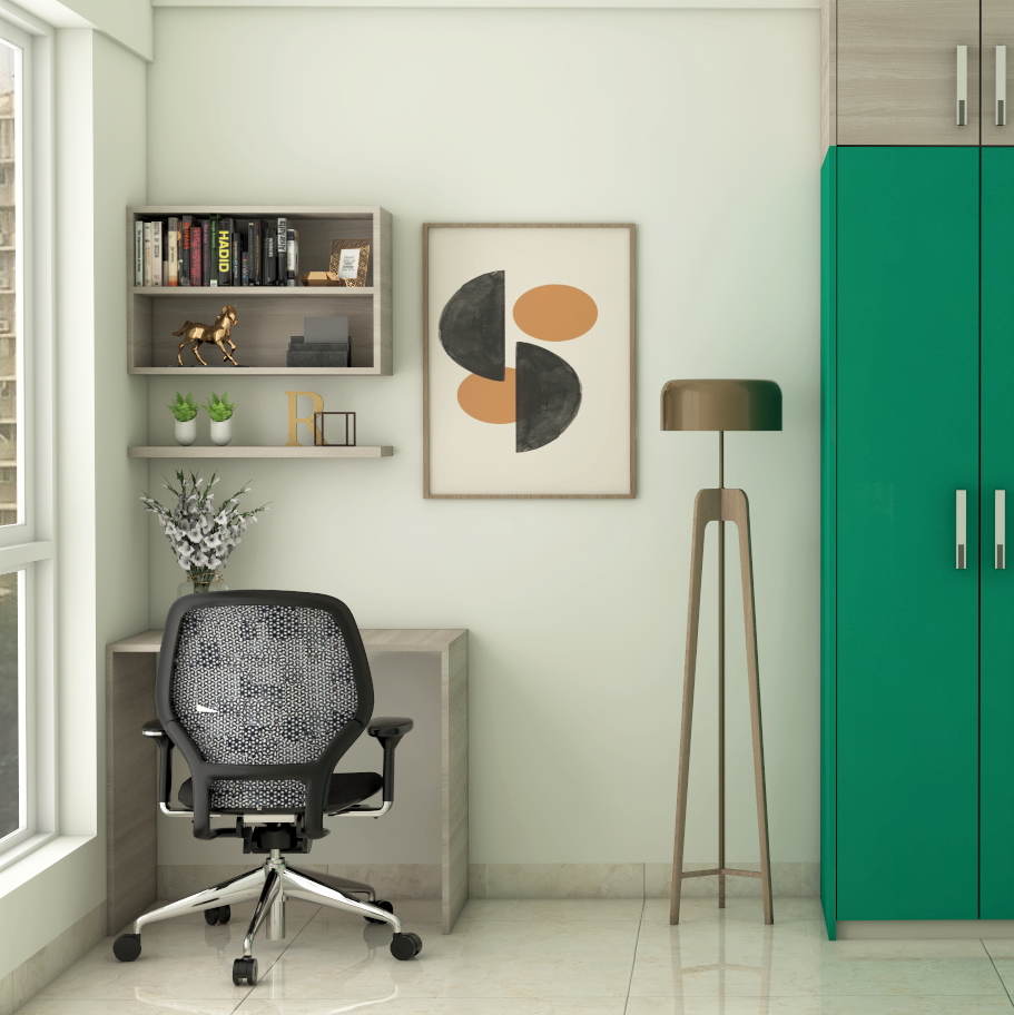 Modern Home Office Design For Rental Homes | Livspace