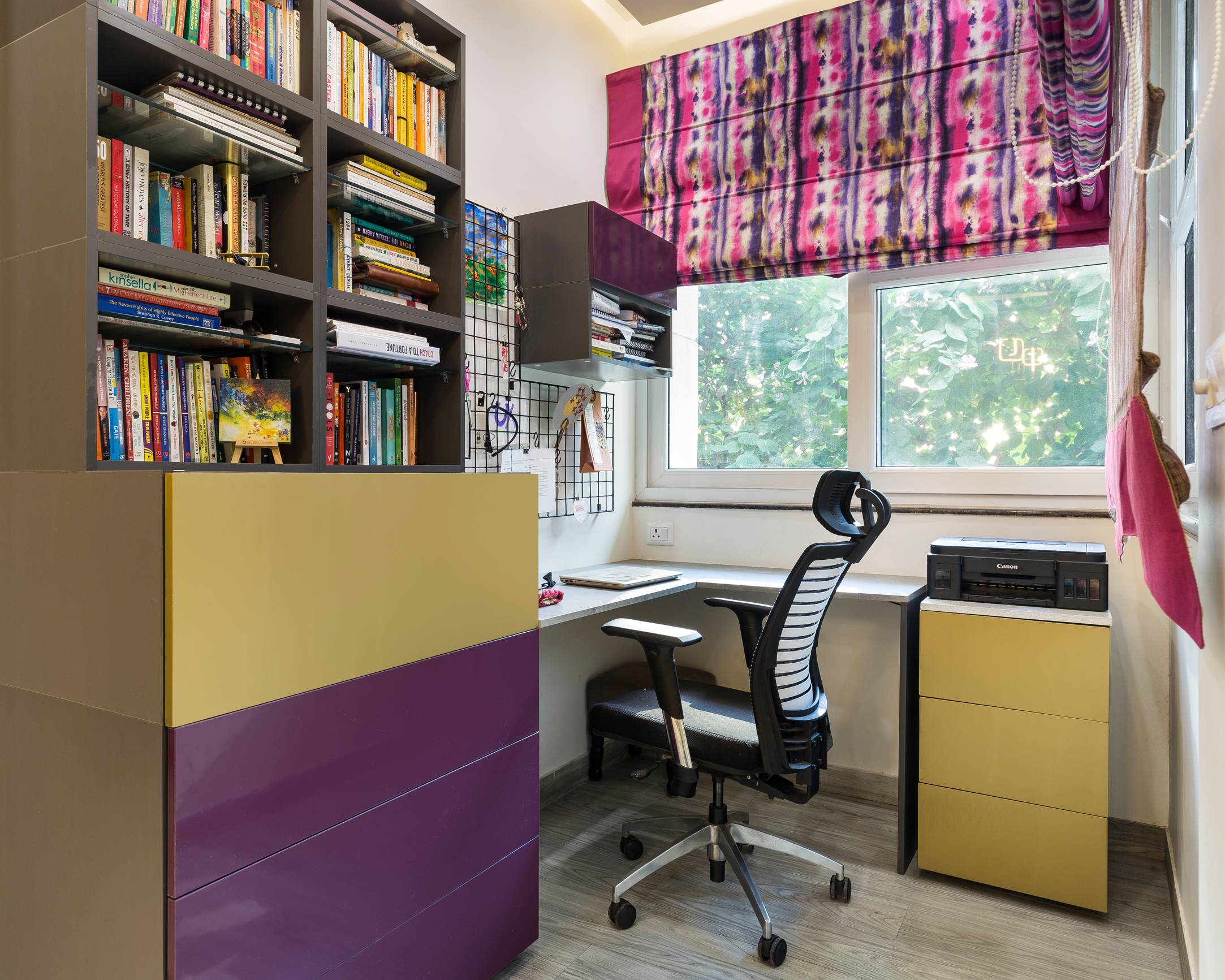 Study Room Design With A Height-Adjustable Chair | Livspace