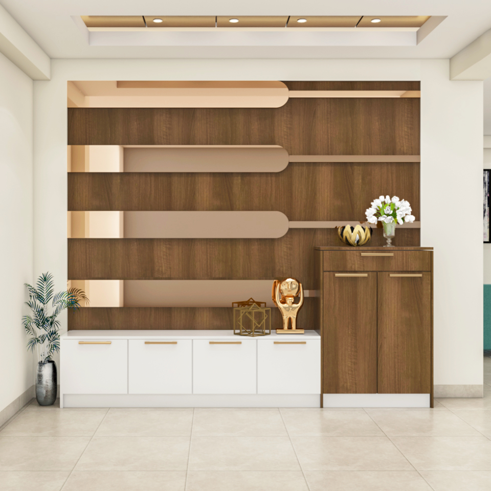 Modern Cream-Coloured Floor Tiles Design | Livspace