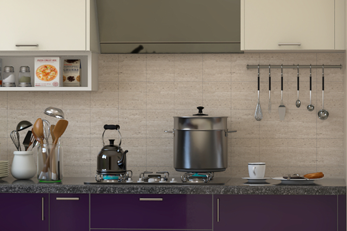 Ceramic Backsplash And Wall Tiles Design For Kitchens | Livspace