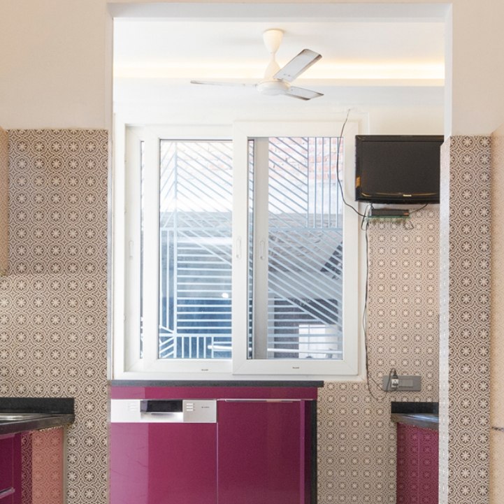 UPVC Window Design For Compact Kitchens | Livspace