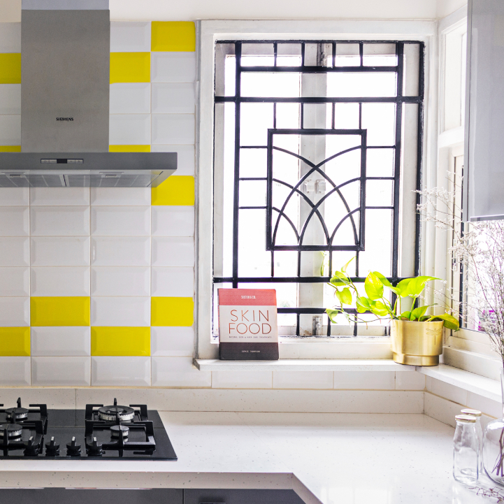 UPVC Swing Window Design For Kitchens | Livspace