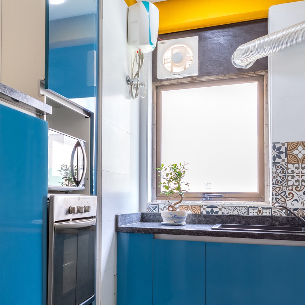 Beige Window Design With A Metallic Finish | Livspace