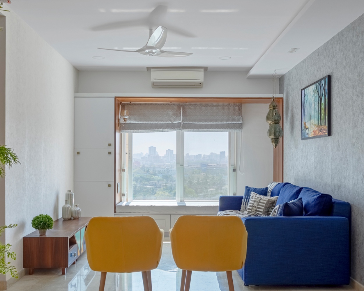 UPVC Window Design For Living Rooms | Livspace